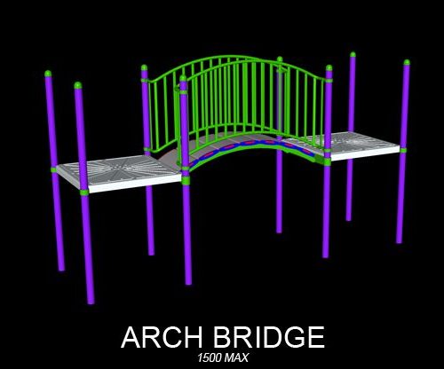 Arch Bridge | Commercial Playgrounds