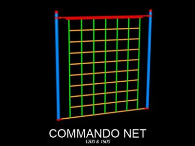 Commando Net Climber | Commercial Playgrounds