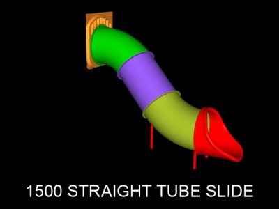 Straight Tube Slide 1800 | Commercial Playgrounds