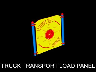 Truck Transport Panel | Commercial Playgrounds