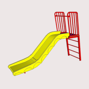 Free Standing Slide - QPlay Playgrounds